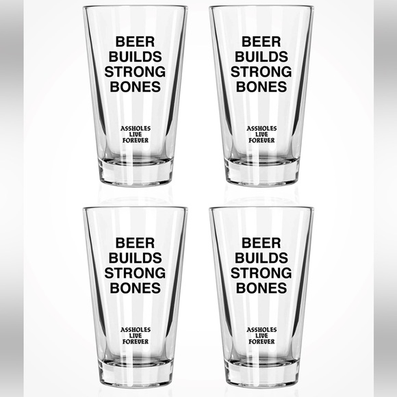 Linda Finegold | Kitchen | Linda Finegold Alf Beer Glass 4 Pack | Poshmark